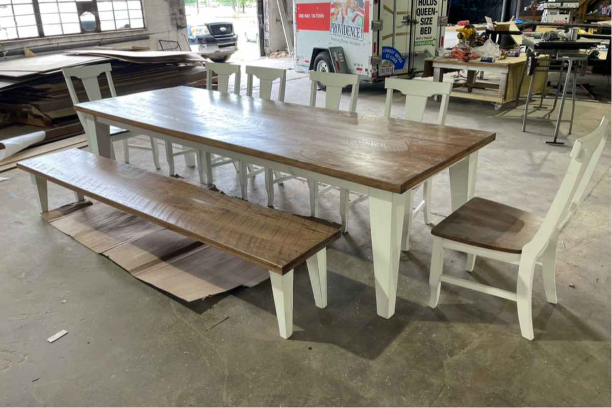 The Jenny Farm Table – cardinalfurnitureandcabinetry